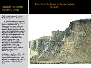 Mesopotamian sculpted relief | PPSX