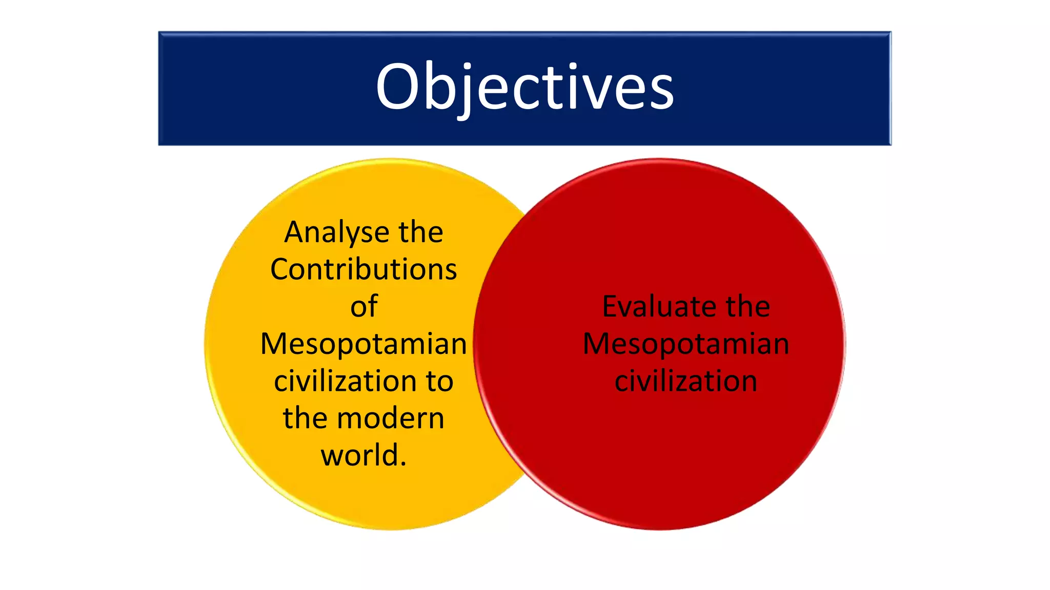 Contributions of Mesopotamian civilizations | PPTX