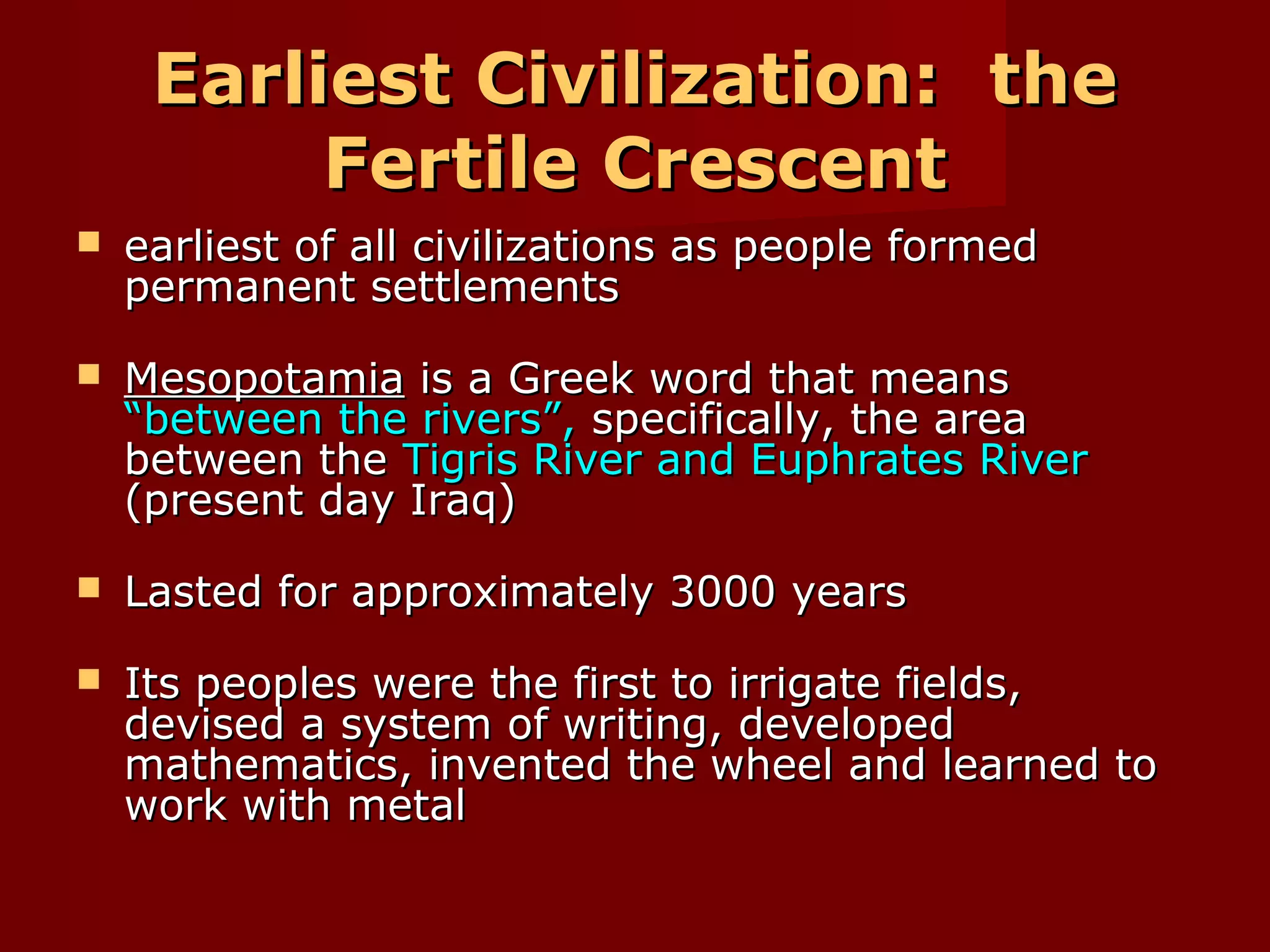 Mesopotamia power point | PPT