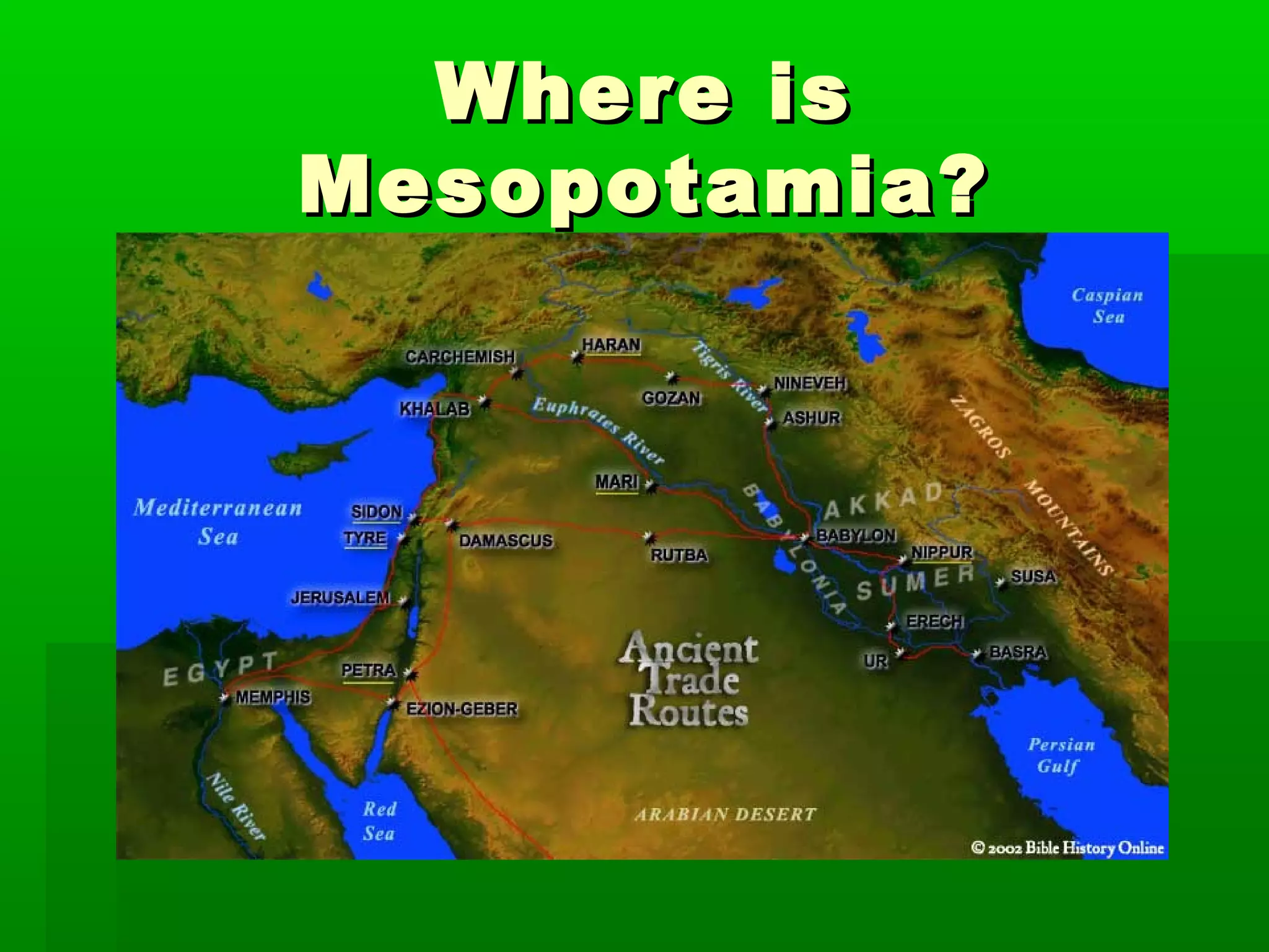 Mesopotamia ppt | PPT | Hinduism | Religion & Spirituality