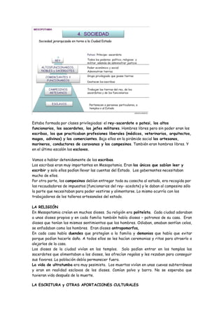 Mesopotamia y Egipto, apuntes | DOC | Agriculture | Industries