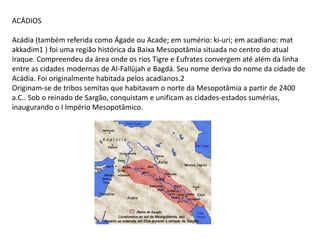 Mesopotâmia as civilizações da antiguidade | PPTX