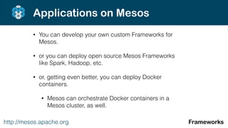 Mesos: Cluster Management System | PDF