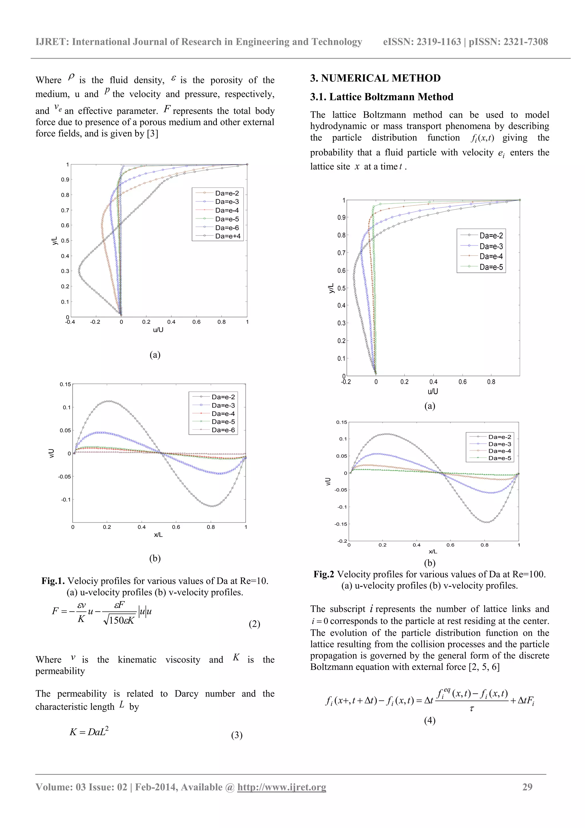 Mesoscopic simulation of incompressible fluid flow in | PDF | Physics | Science