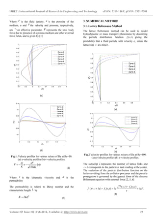 Mesoscopic simulation of incompressible fluid flow in | PDF | Physics | Science