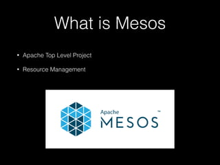 Mesos introduction | PPT