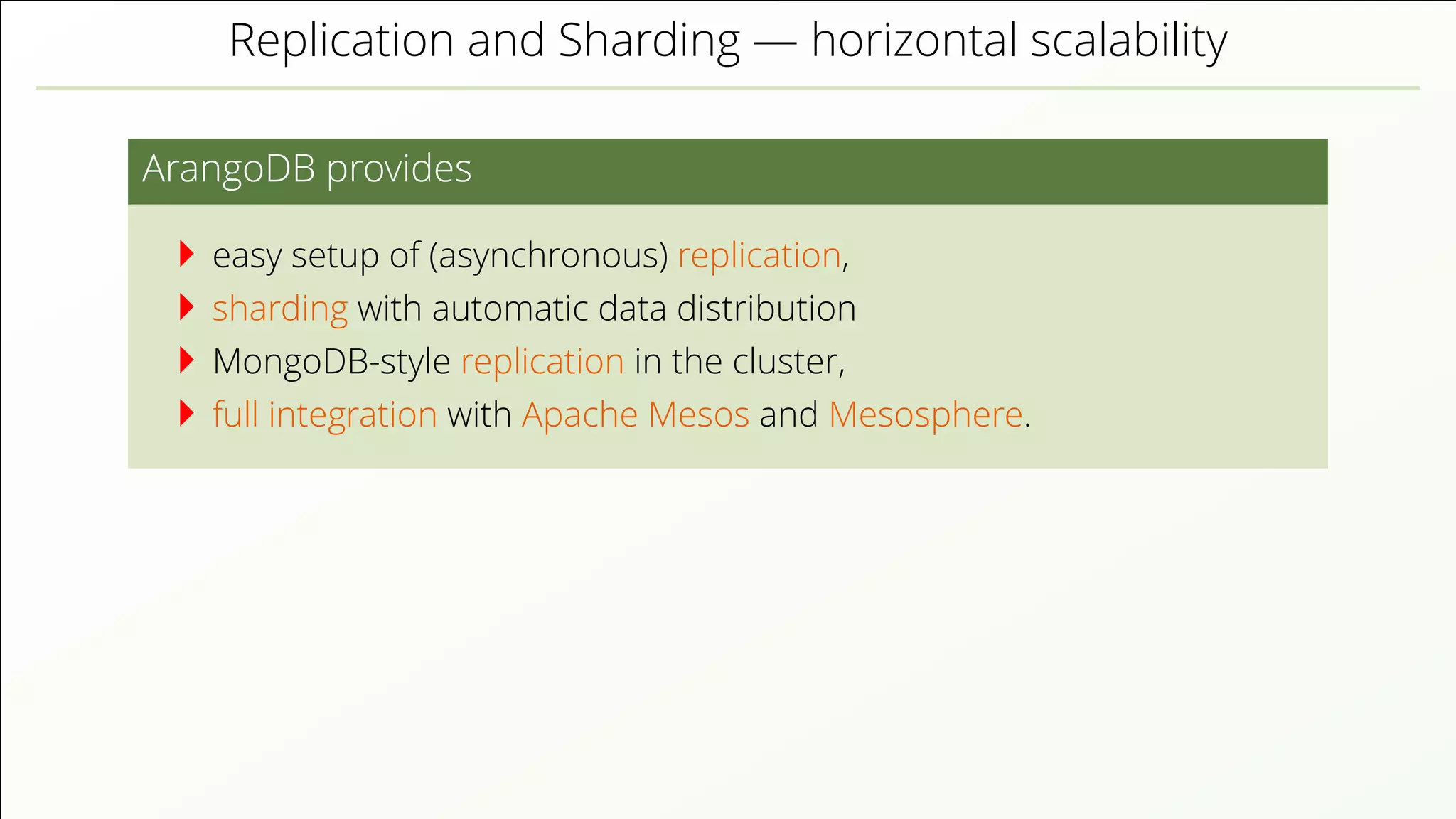 Scaling ArangoDB on Mesosphere DCOS | PDF