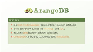 Scaling ArangoDB on Mesosphere DCOS | PDF