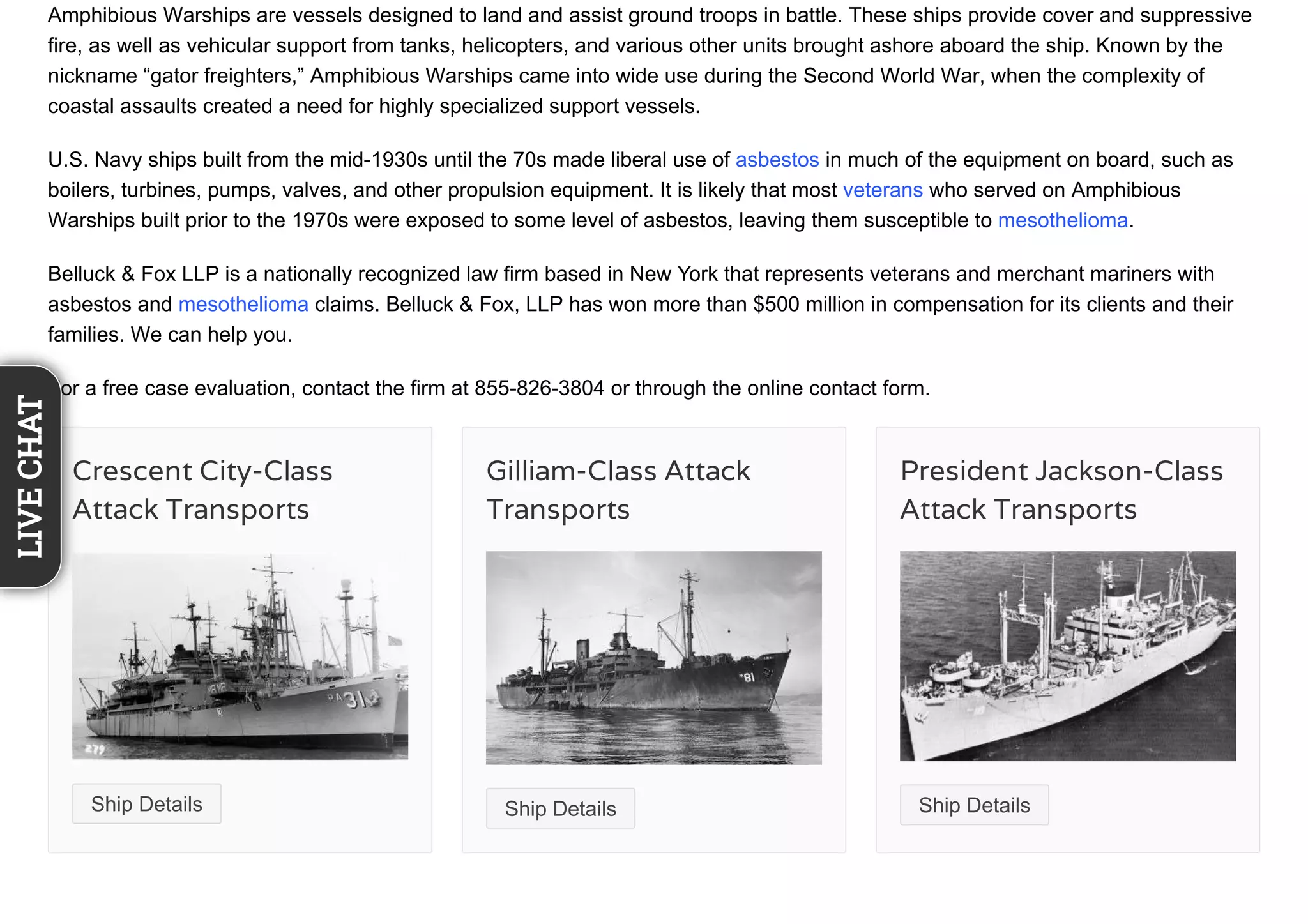 Mesotheliomahelp org navy_ships_amphibious-warships | PDF