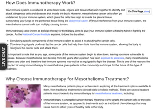 Mesotheliomahelp org treatment_immunotherapy | PPT