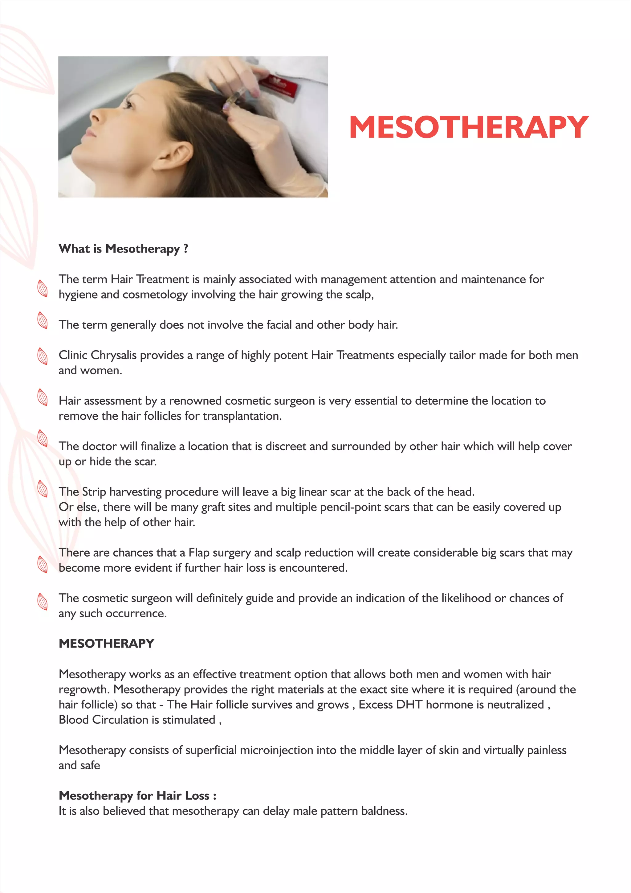 Mesotherapy - What it is, Benefits, Procedure and much more | PDF