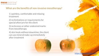 Mesotherapy for stretch marks | mesoskinline | PPTX
