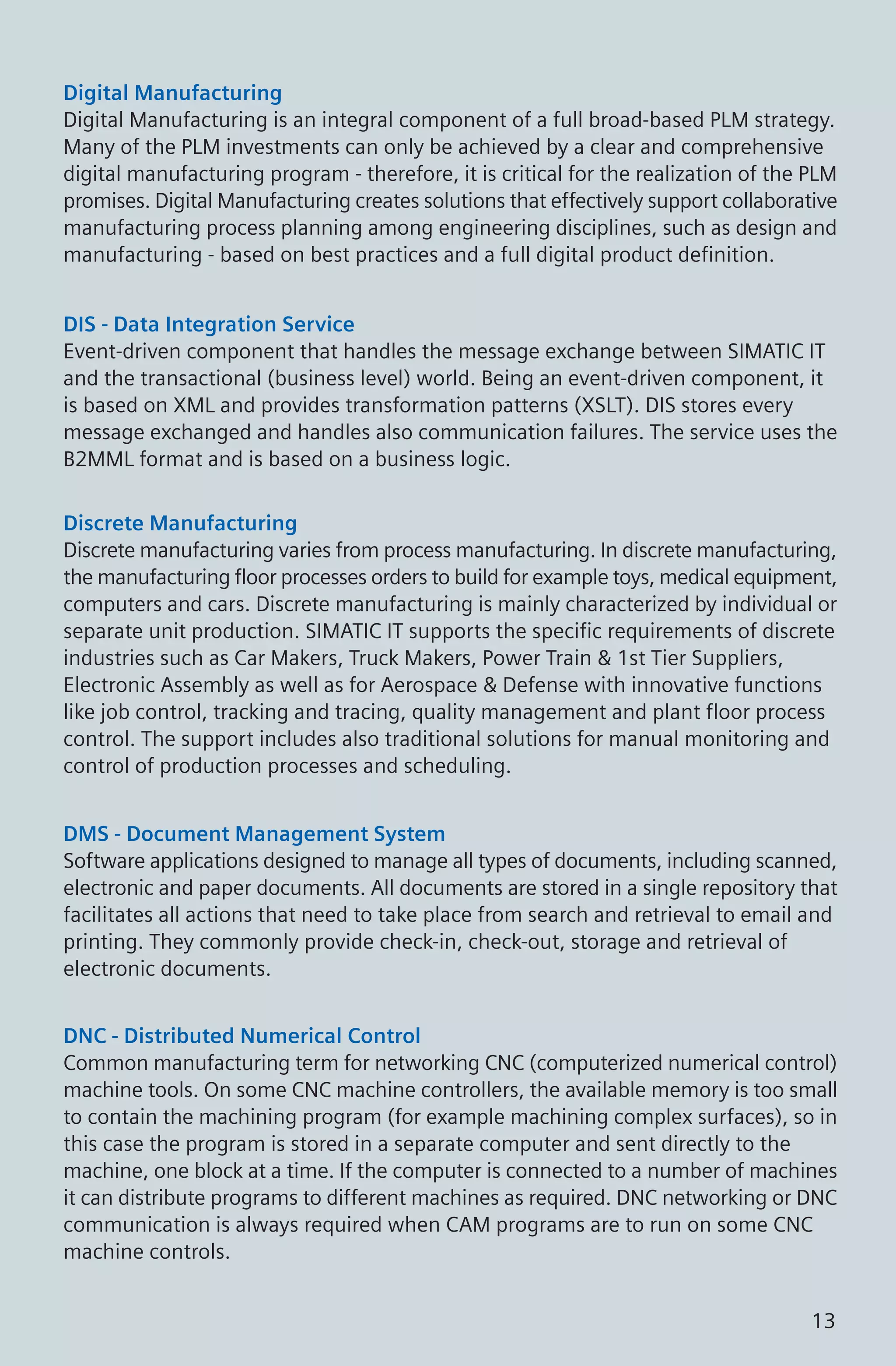 MES (Manufacturing Execution System) Pocket Guide | PDF