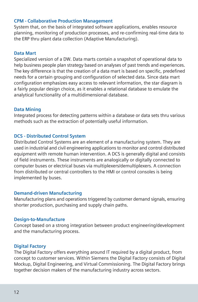 MES (Manufacturing Execution System) Pocket Guide | PDF