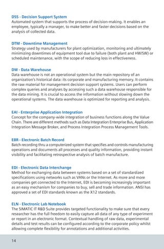 MES (Manufacturing Execution System) Pocket Guide | PDF