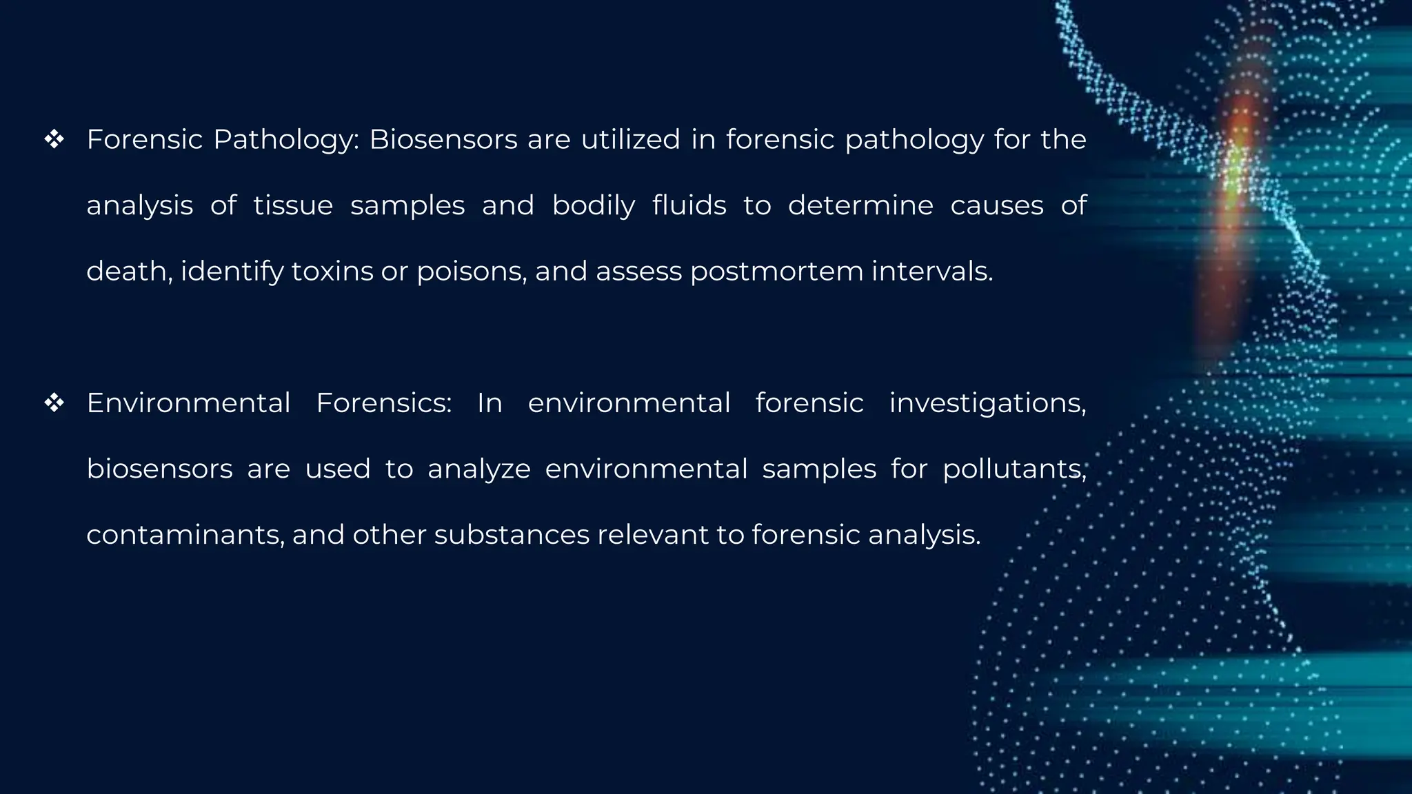 nanotechnology in forensic science...... | PPTX