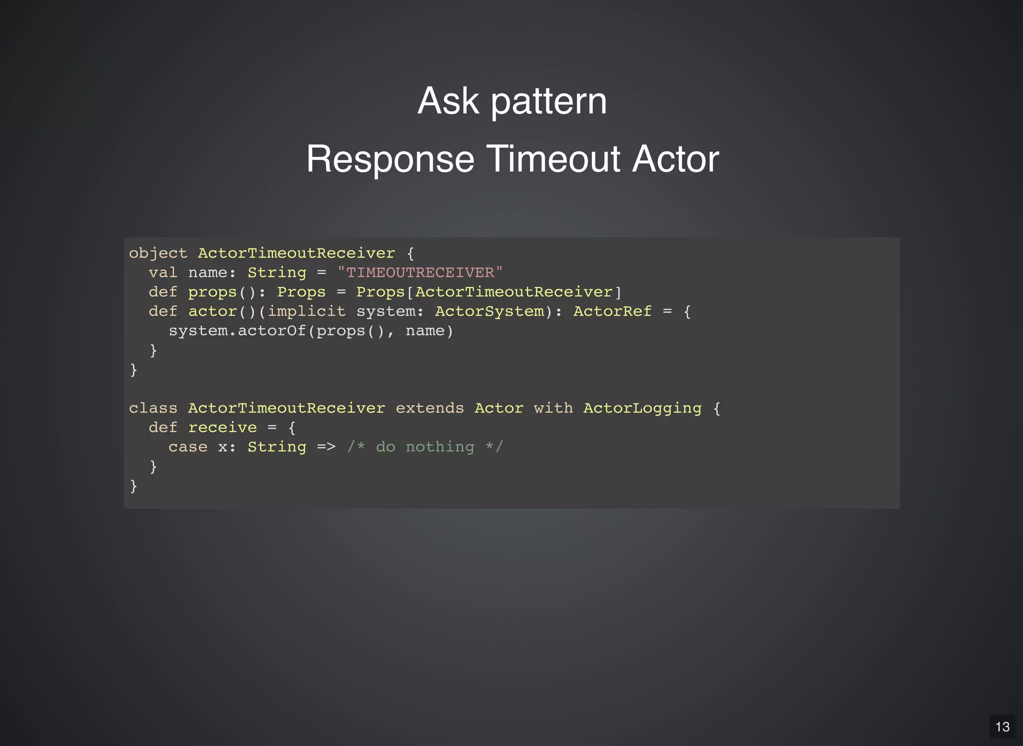Message-based communication patterns in distributed Akka applications | PPT