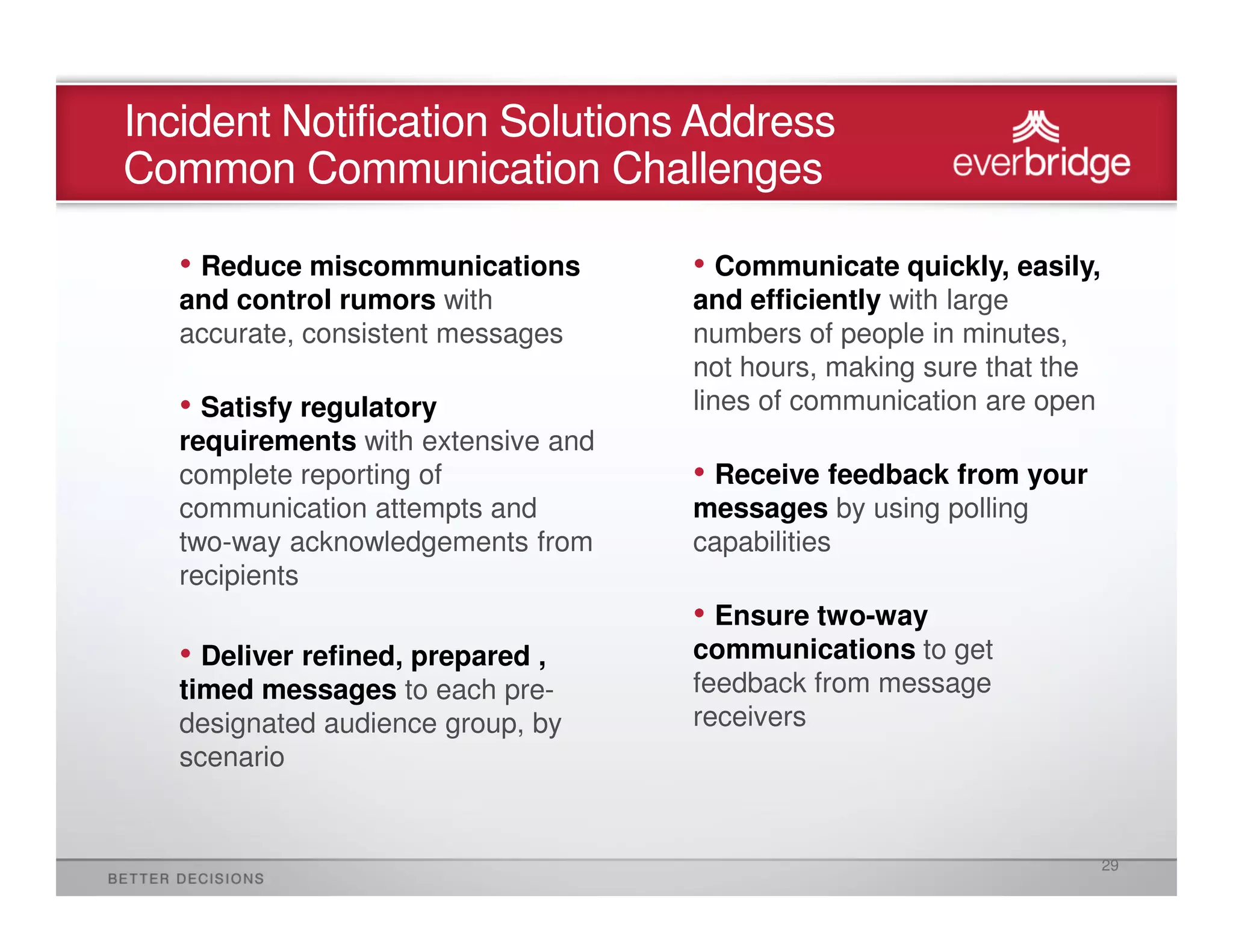 Incident Notification Message Anatomy 101 | PDF