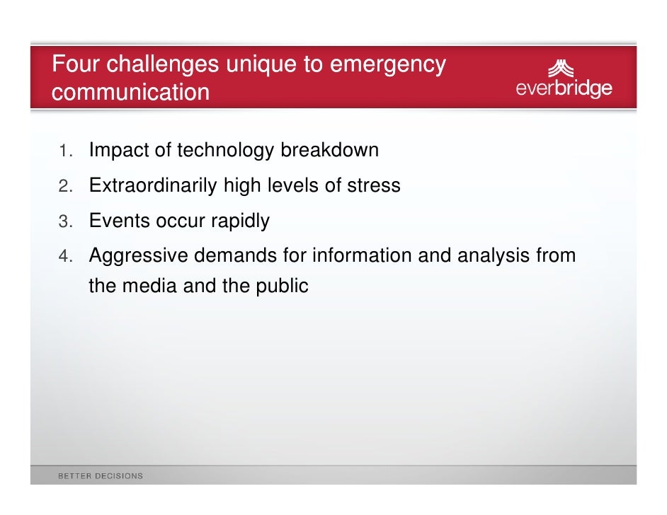 Incident Notification Message Anatomy 101