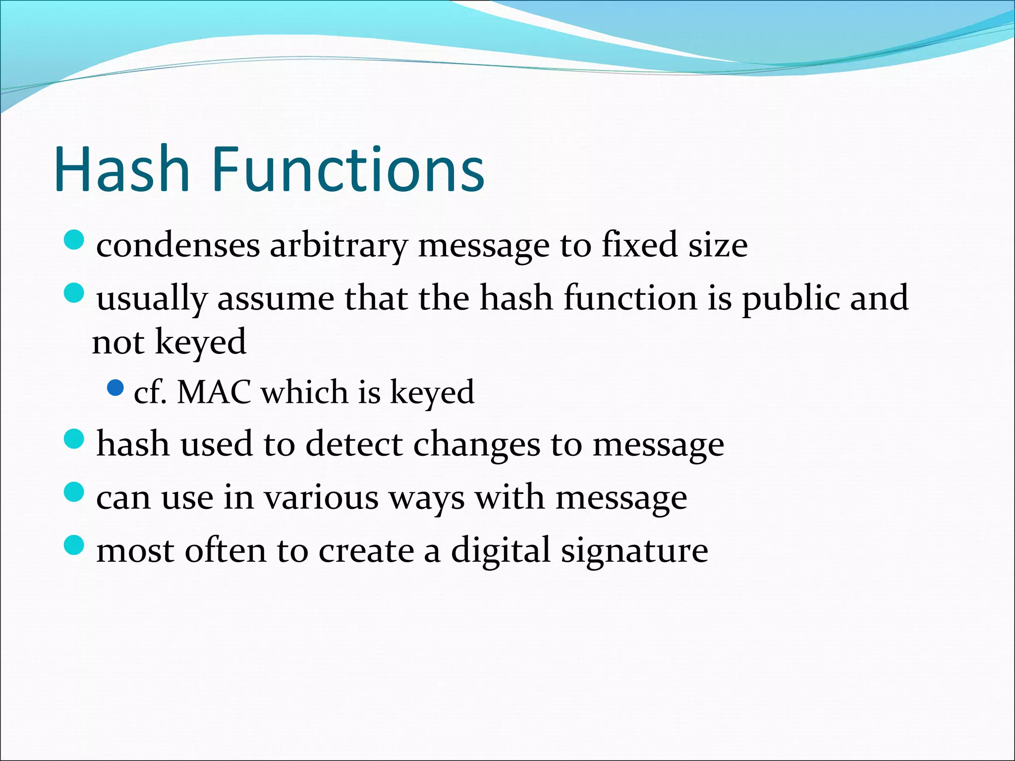 Message Authentication | PPT