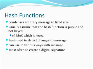 Message Authentication | PPT