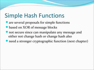 Message Authentication | PPT