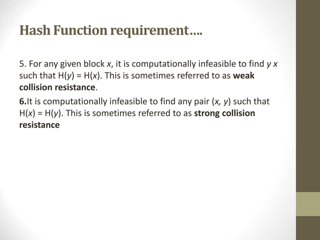Message Authentication And Hash Function Ppt