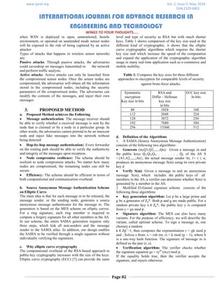 Message authentication between the nodes | PDF