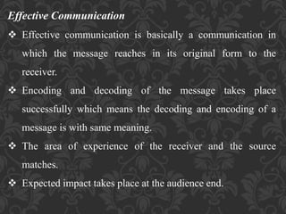 Message designing for effective communication | PPTX