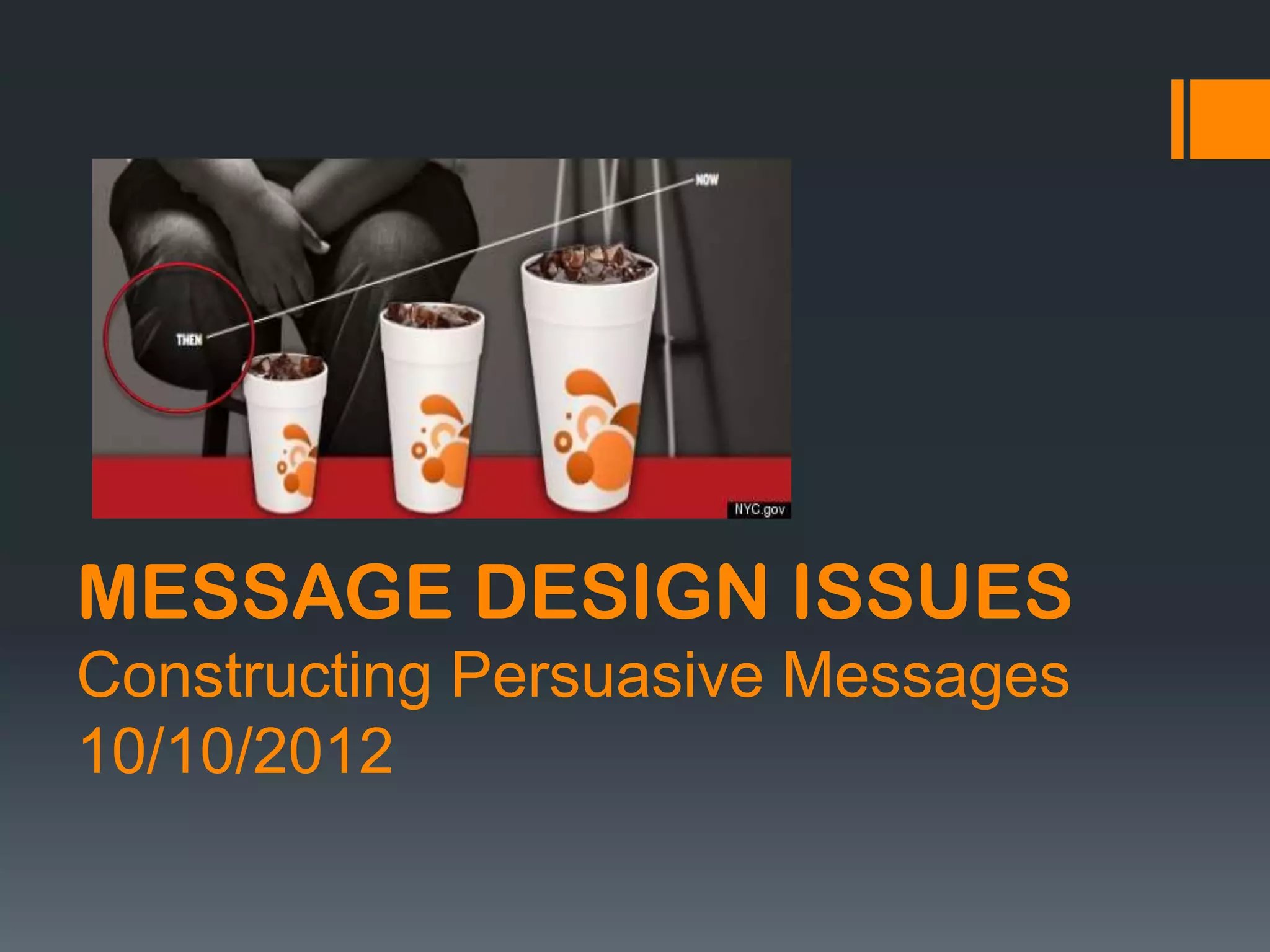Designing Persuasive Messages in Health Campaigns | PPTX