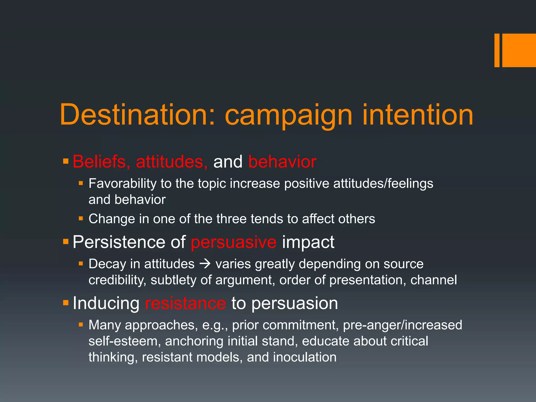 Designing Persuasive Messages in Health Campaigns | PPTX