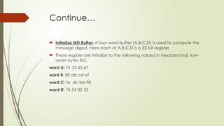 Message Digest Algorithm 4 cryptography.pptx