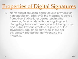 Message digest & digital signature | PPTX