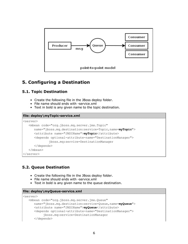 Message Driven Beans (6) | PDF | Email | Internet