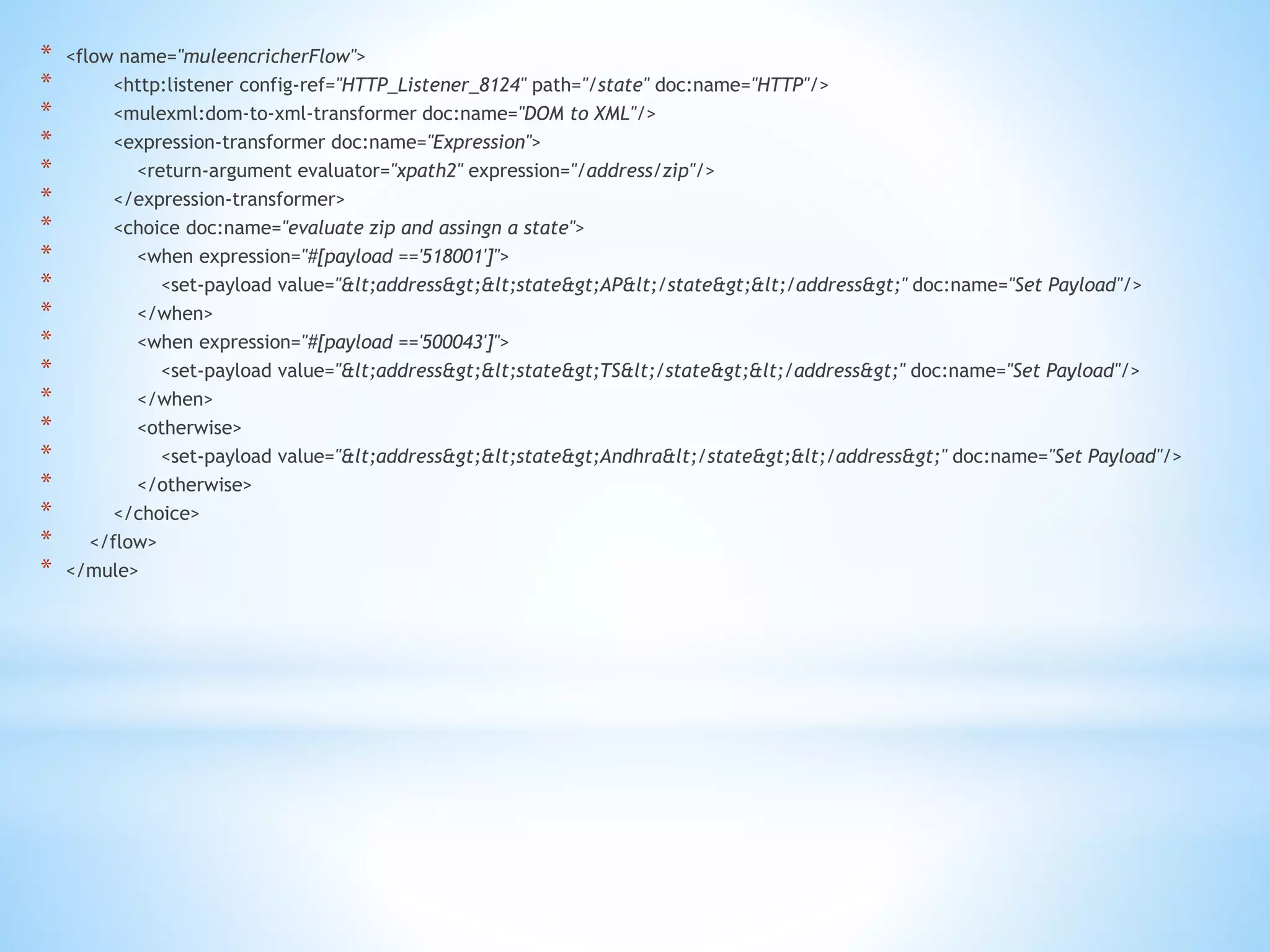 Message enricher in mule | PPT