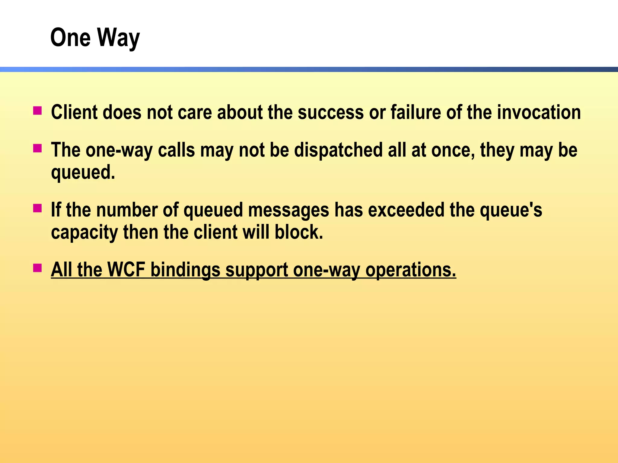Message Exchange Patterns | PPT