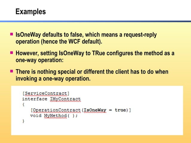 Message Exchange Patterns | PPT