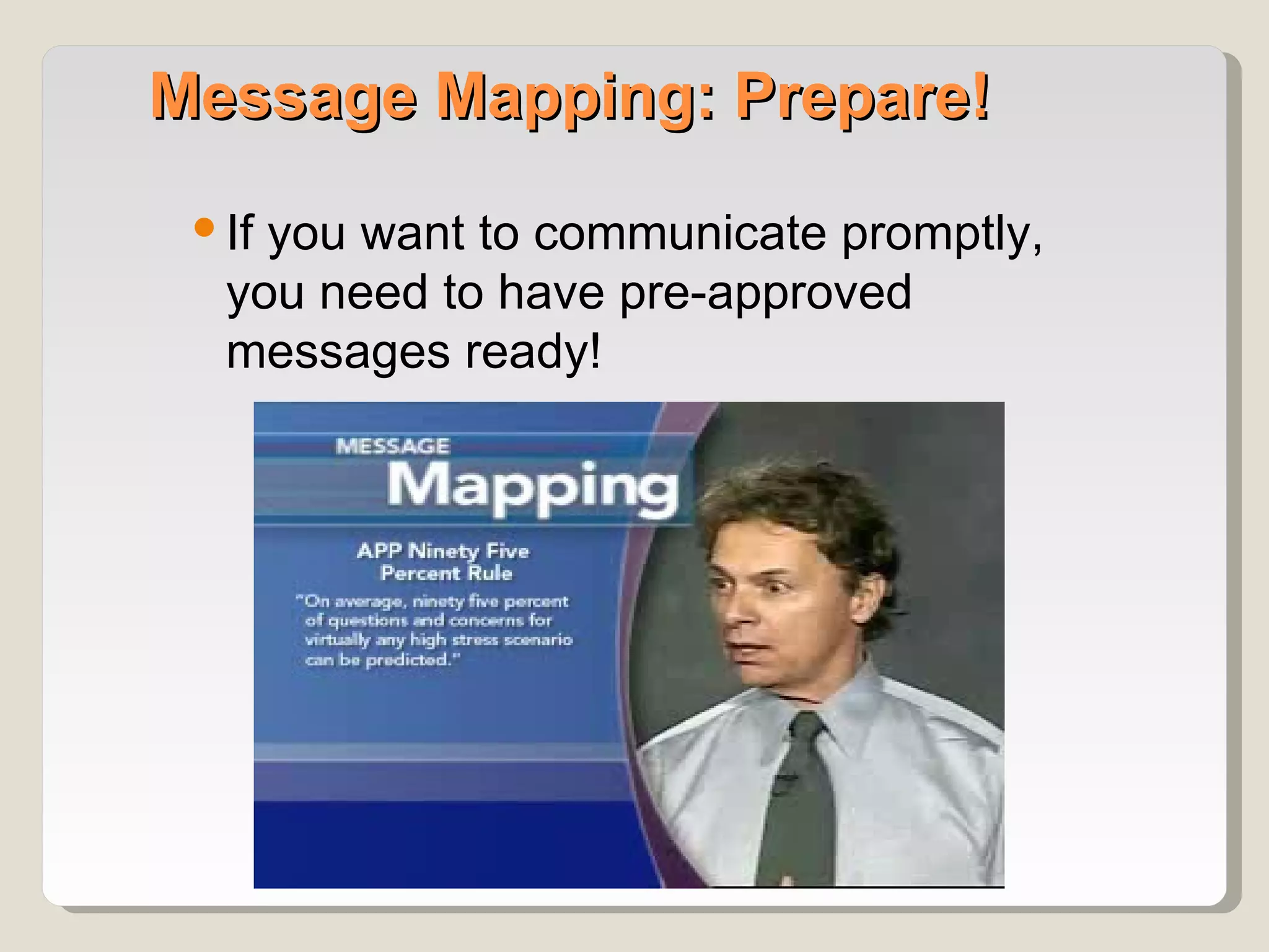 Message mapping | PPT