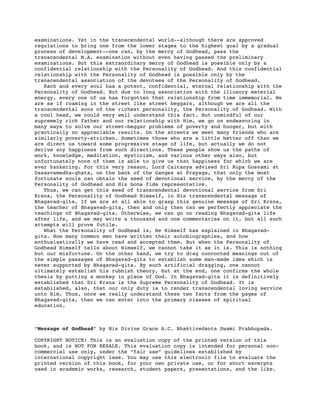 Message of godhead | PDF