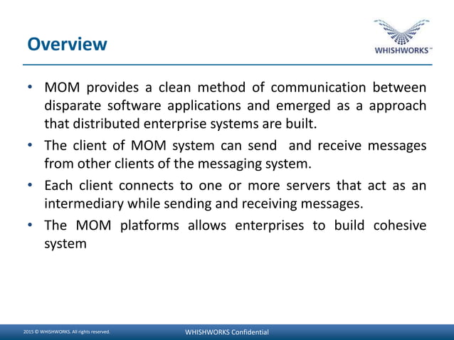 Message Oriented Middleware Ppt
