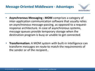 Message oriented middleware | PPT