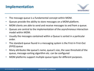 Message oriented middleware | PPT