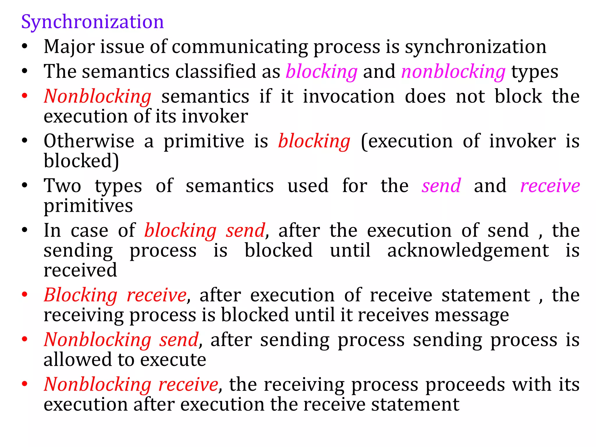 Message Passing In Distributed Computing Systems Ppt 8980
