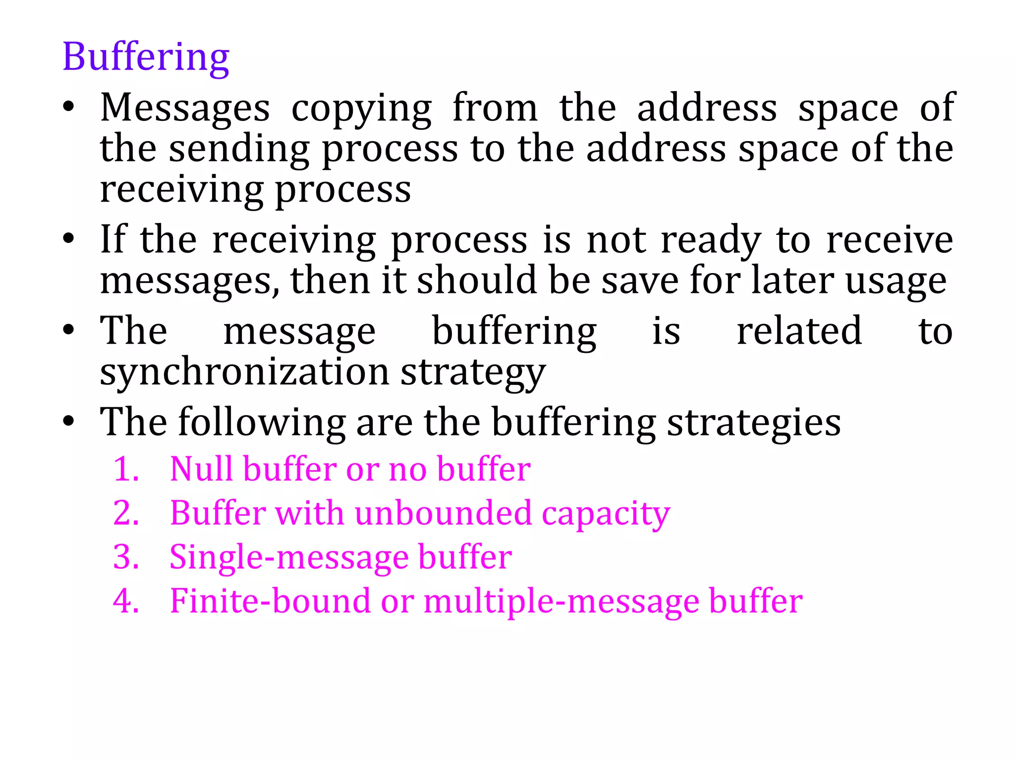 Message Passing In Distributed Computing Systems Ppt