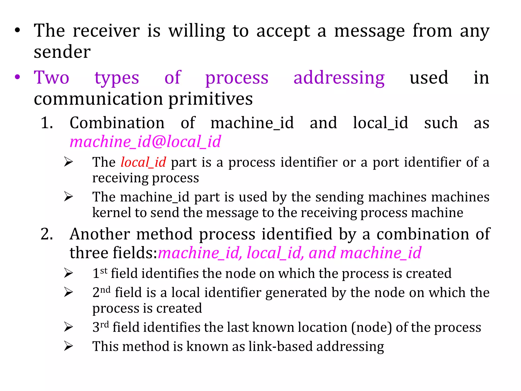 Message Passing In Distributed Computing Systems Ppt