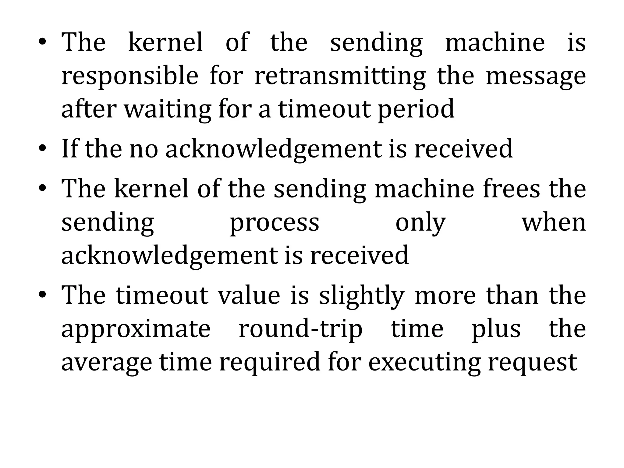 Message Passing In Distributed Computing Systems Ppt