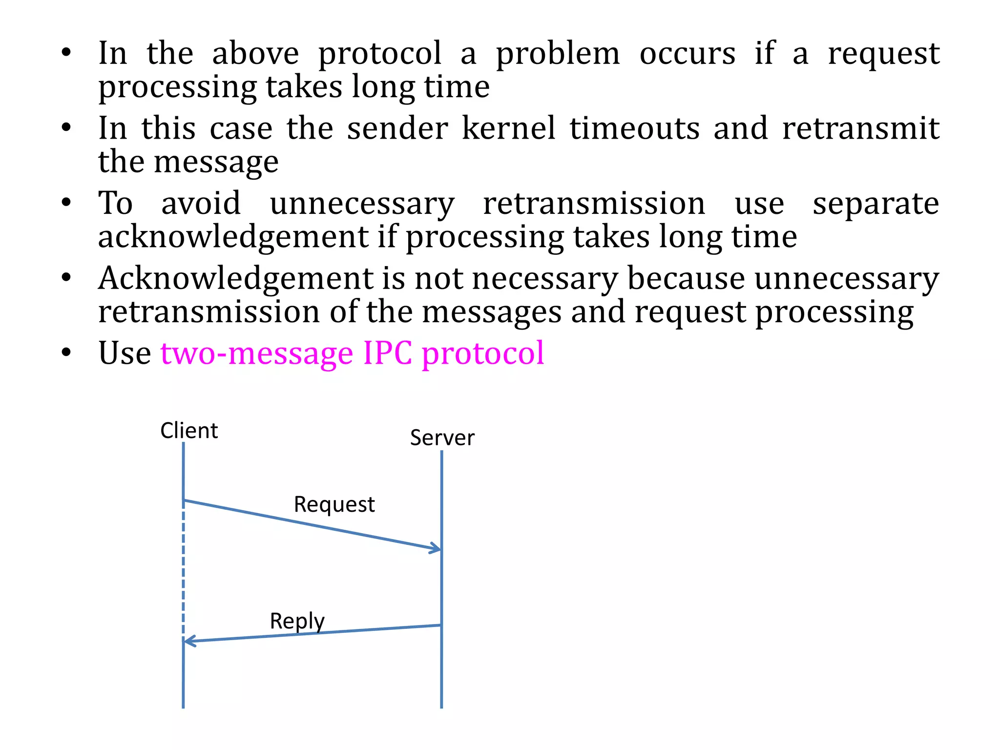 Message Passing In Distributed Computing Systems Ppt