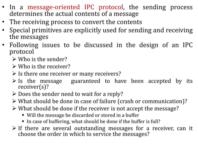 Message Passing In Distributed Computing Systems Ppt
