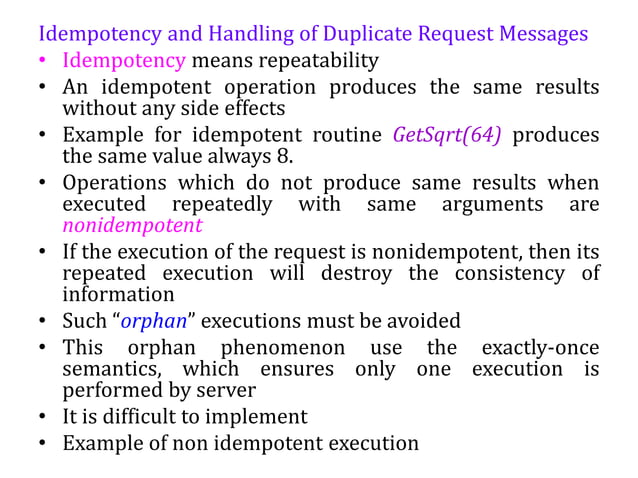 Message Passing In Distributed Computing Systems Ppt