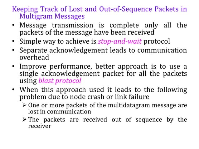 Message Passing In Distributed Computing Systems Pptx Computer 4741